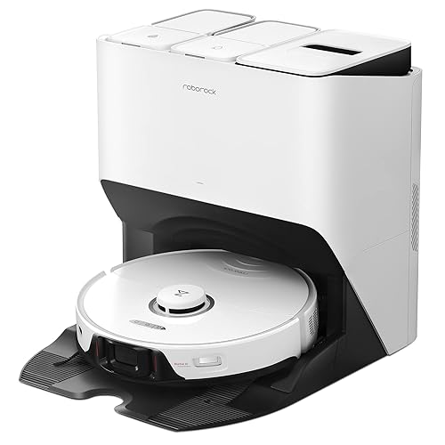 Roborock S8 Pro Ultra Robot Vacuum and Mop, Auto-Drying, Self-Washing, Liftable Dual Brush ...