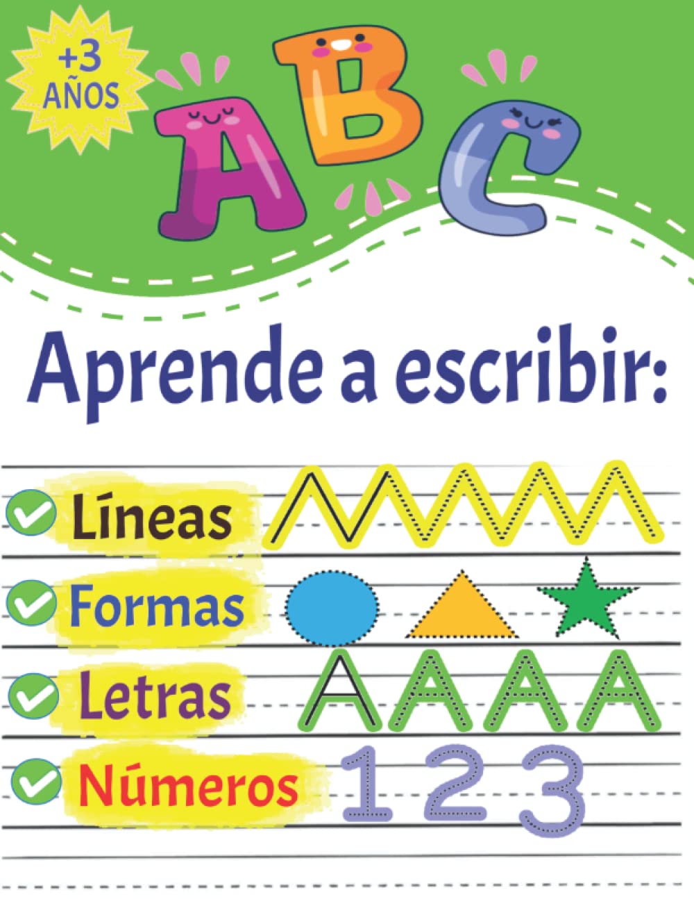 Mua Aprender a Escribir Letras y Números: Aprender a trazar líneas ...