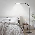JOLY JOY LED Modern Floor Lamps, Flexible Gooseneck Standing Reading Light W/Stable Base, 4 ...