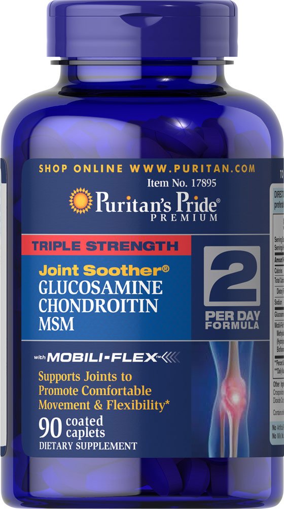 Mua Puritan's Pride 2 Pack of Triple Strength Glucosamine, Chondroitin ...