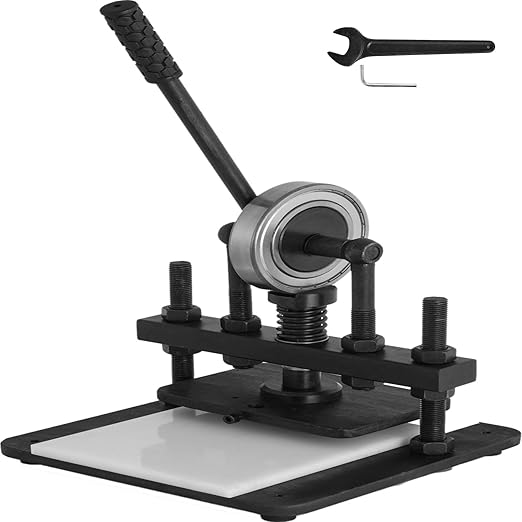 Amazon.com: VEVOR Leather Cutting Machine 200x140mm Embossing Machine ...