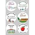 Amazon.com : 2 inch 102 PCS Welcome Back to School Stickers : Office ...