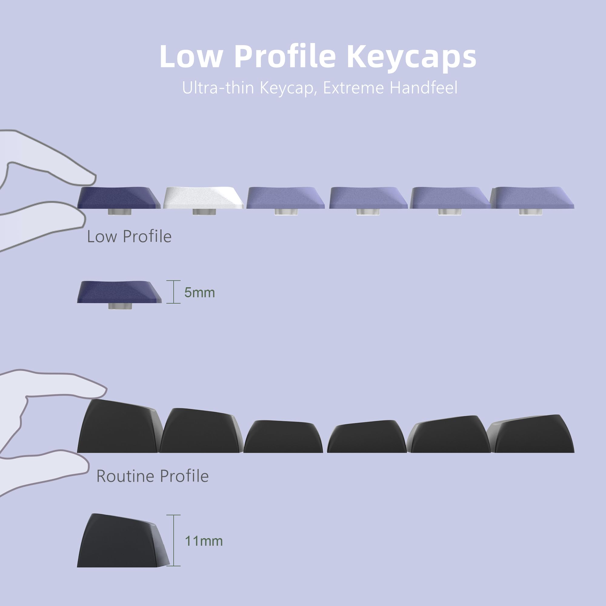 Mua XVX Low Profile Keycaps, PBT Keycaps 144 Keys, Skyline Custom ...