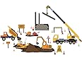 Amazon.com: Construction Site Wall Decals Removable and Reusable Eco ...