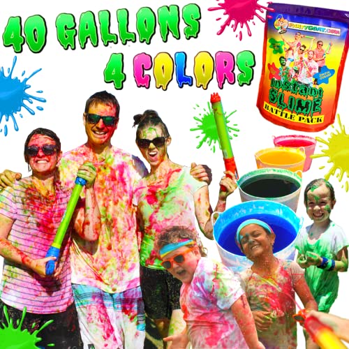 Party Goat Bulk Instant Slime Powder! Mix with Water to Make a Huge 40 ...