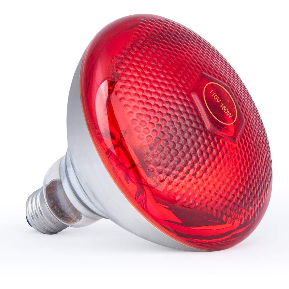 Updated 150W Infrared Light Therapy Bulb Red Light Therapy Bulb, Red ...
