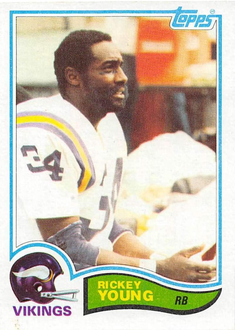 Amazon.com: 1982 Topps Football #403 Rickey Young Minnesota Vikings ...
