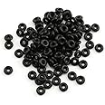 Amazon.com: RuiLing 100-Pack 6mmx2mm Rubber Stopper O Rings Black DIY ...