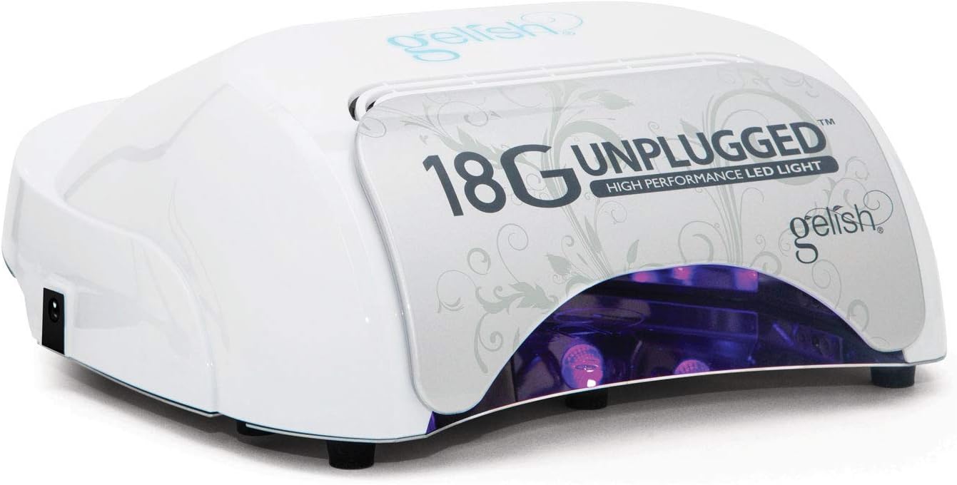 Gelish 18G Unplugged Professional Portable High Performance LED Cure ...