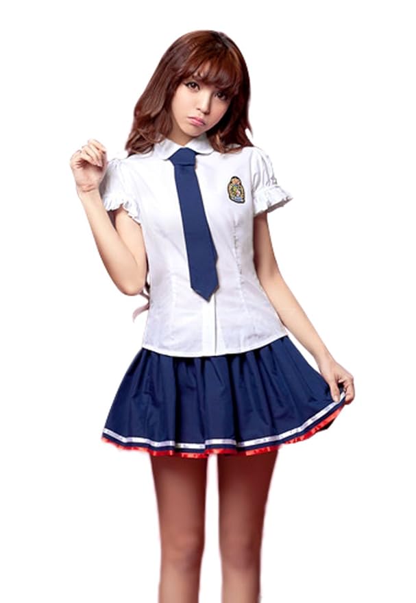 Cosplay costume costume Anna Mu high school girl mini skirt Sailor ...