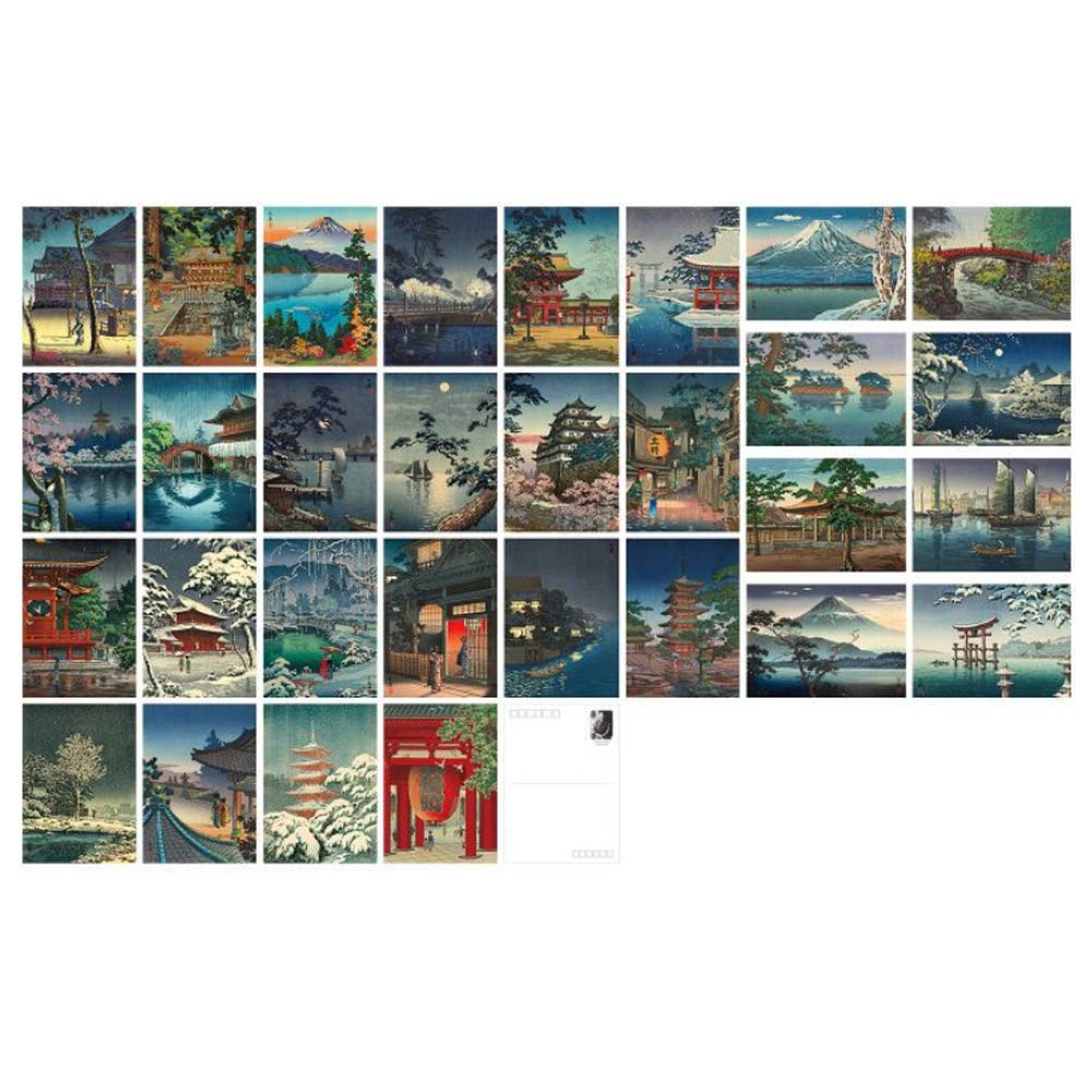 Mua HOSTEESSCHOICE Beautiful Art Postcards set of 30 Tsuchiya Koitsu ...