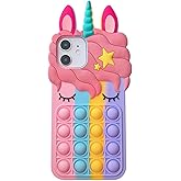 Amazon.com: Asgens Pop Bubbles Case for iPhone 13/14, Cute Lovely ...