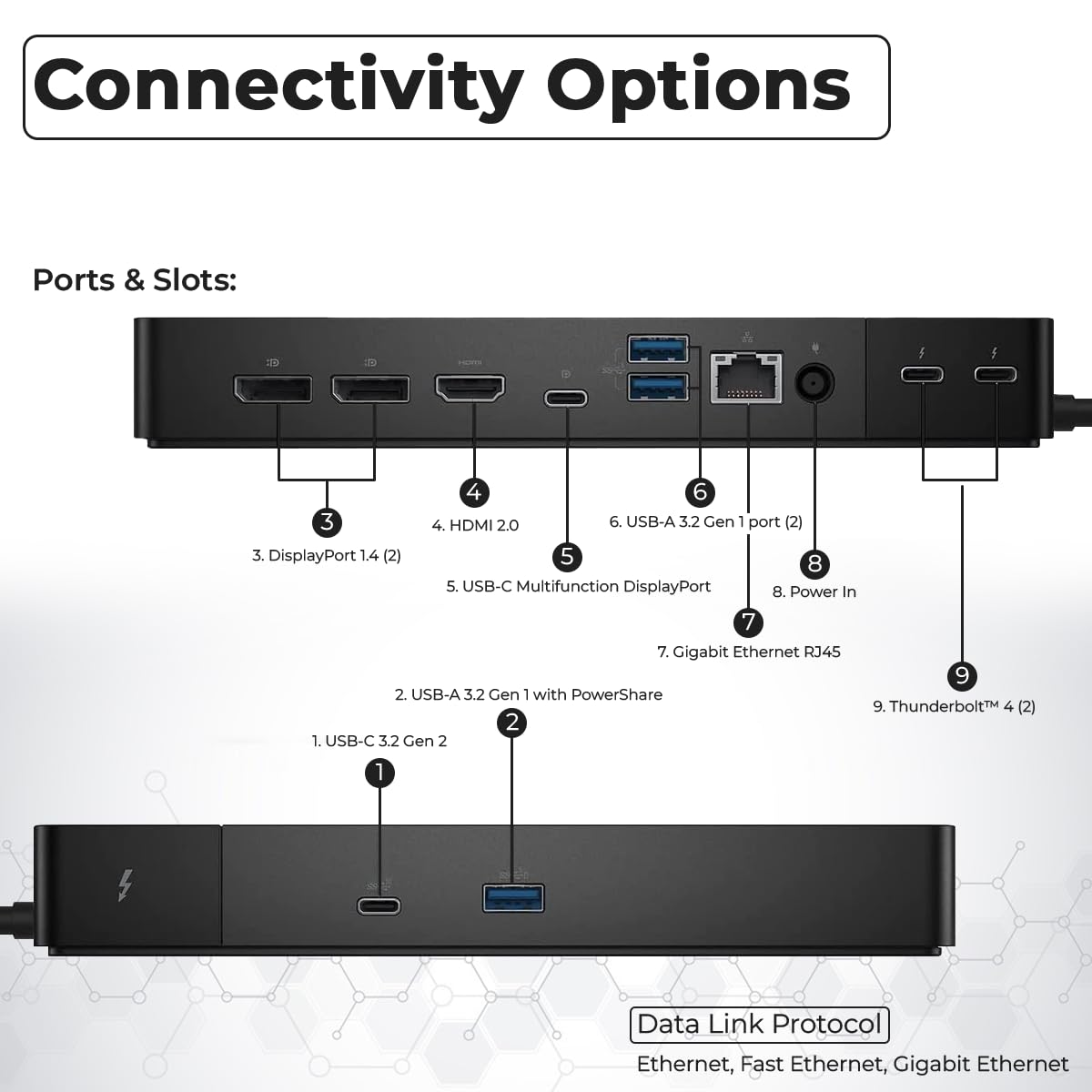 Mua WD22TB4 Dell Docking Station Dell Dock Station 180W - 1 Year ...