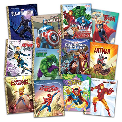 Marvel Little Golden Books Set (Reading Level K) | World's Biggest Leveled Book Database | Readu