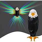 Chamese Bald Eagle Wall Light, American Eagle Night Light with Remote Control, Magnetic Wall ...
