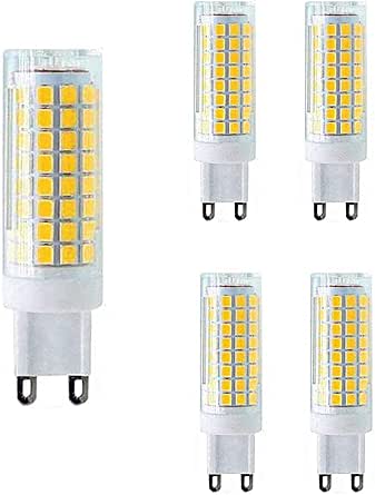 G9 LED Bulb 10W 110V Dimmable LED Corn Light Bulbs 100W Halogen ...