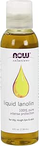 Now Foods, Solutions, Liquid Lanolin, 4 fl oz (118 ml): Amazon.ca ...