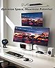 HUANUO Dual Monitor Stand,Vertical Stack Screen Free-Standing Holder ...