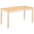 Amazon.com: Guidecraft Rectangular Wooden Classroom Table, 23" Tall Children's Activity Table ...
