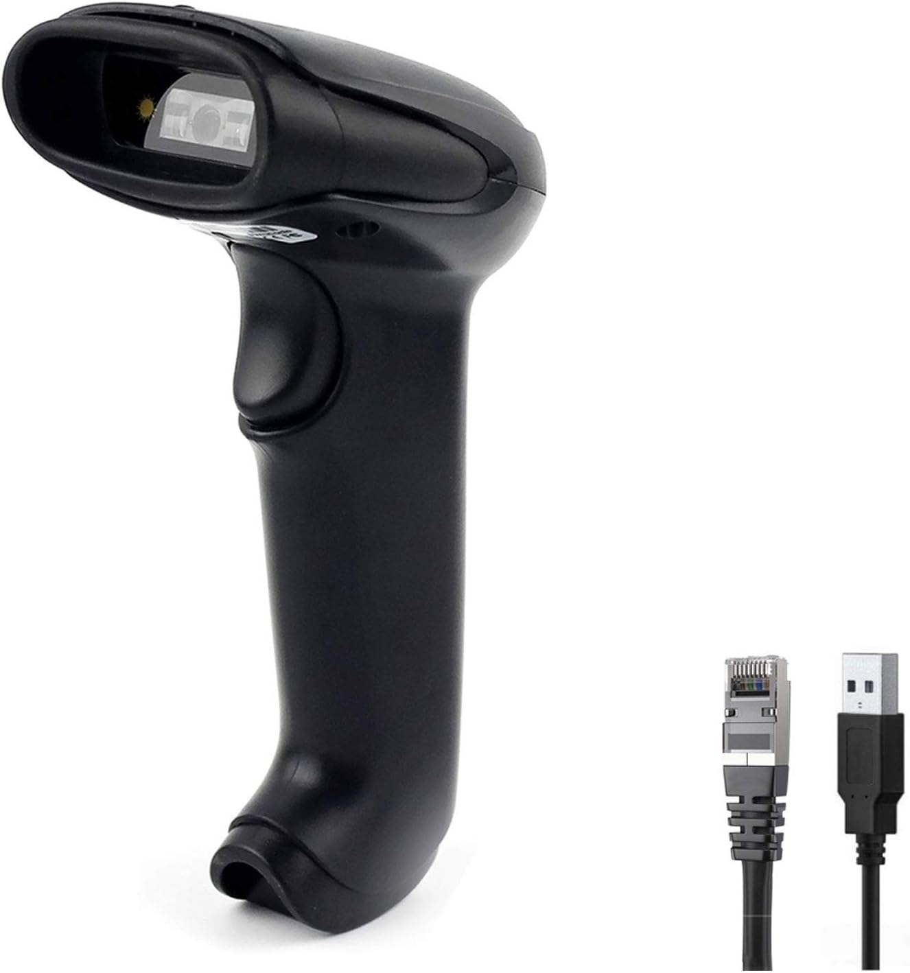 CCD Barcode Scanner USB,symcode Handheld 1D CCD USB Wired Barcode ...