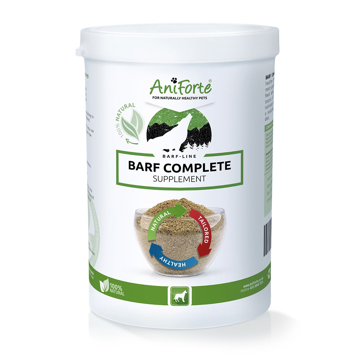 AniForte BARF Complete 500 g for Dogs, High Quality and Natural Barf ...