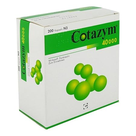 COTAZYM 40.000 Pellets magensaftresistente Kapseln 200 St Kapseln ...