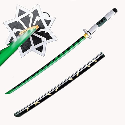 Golda Sword-Shinazugawa Sanemi's Samurai Sword, Anime Samurai Sword ...