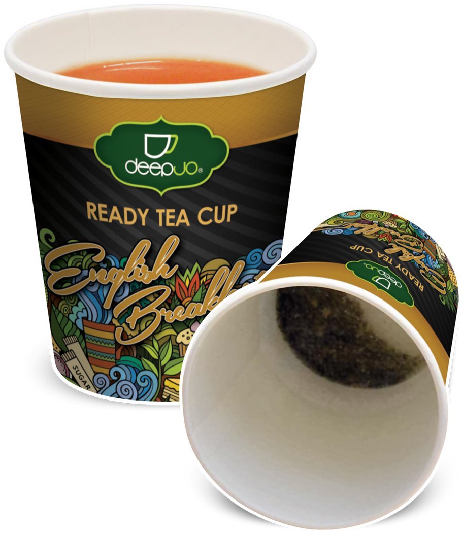 Amazon.com : Masala Chai Ready Tea Cups - 10 Disposable Paper Cups with ...