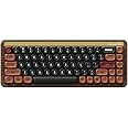 Amazon.com: Akko Mechanical Gaming Keyboard with Walnut Wooden Case ...