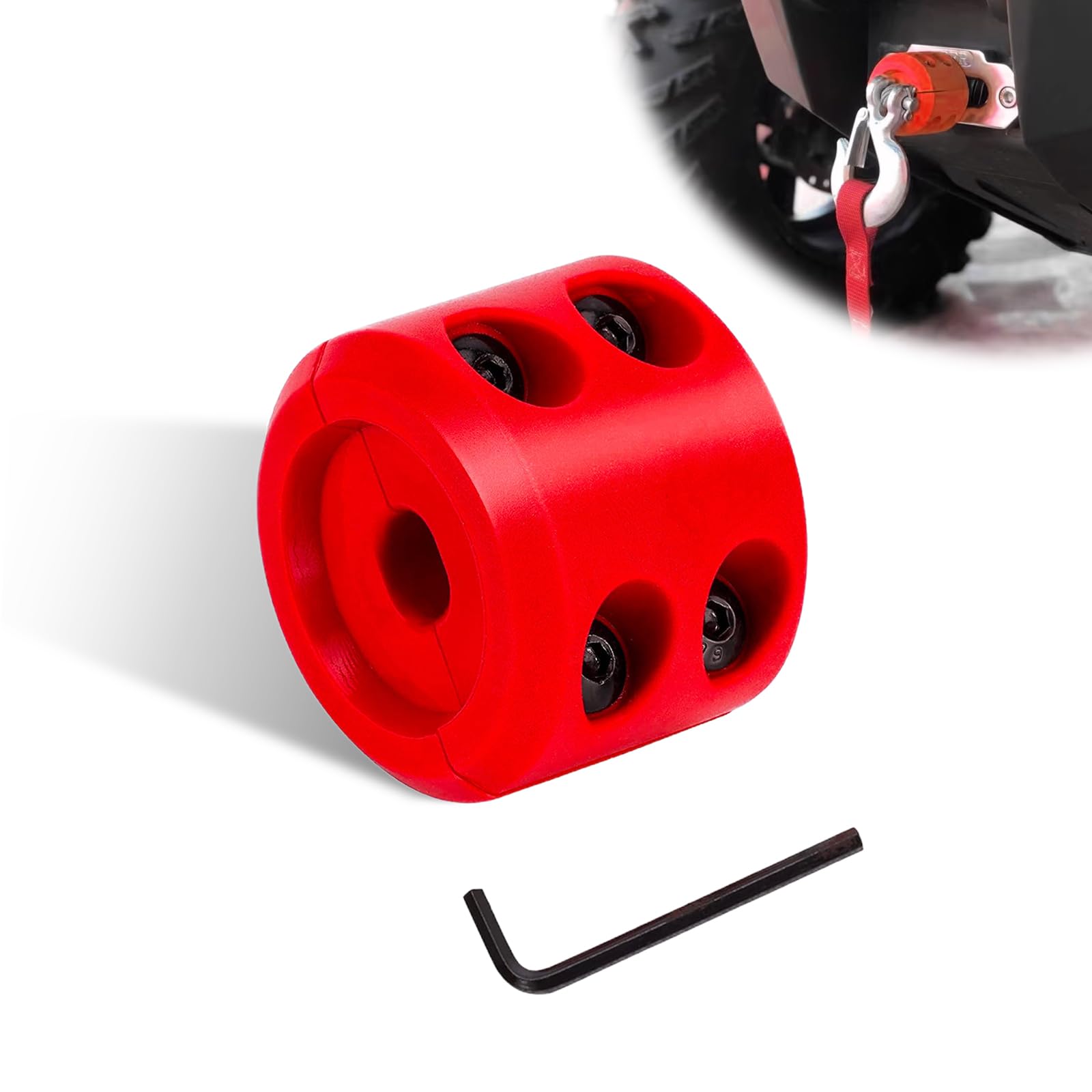 Mua GKmow 1 PC Winch Cable Hitch Stopper, PVC Colorfast Cable ...