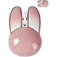 Amazon.com: Wireless Mouse Bluetooth Cute Bunny Shape Small Quiet USB ...