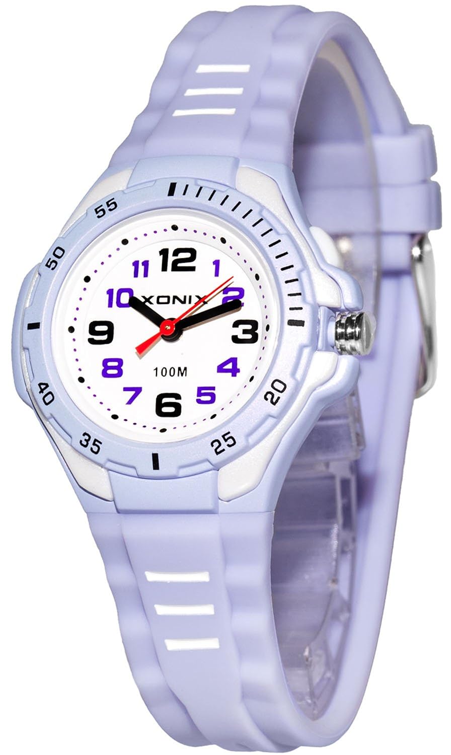 Analog Children's Wrist-Watch XONIX, Backlight, Water Resistant 100m ...