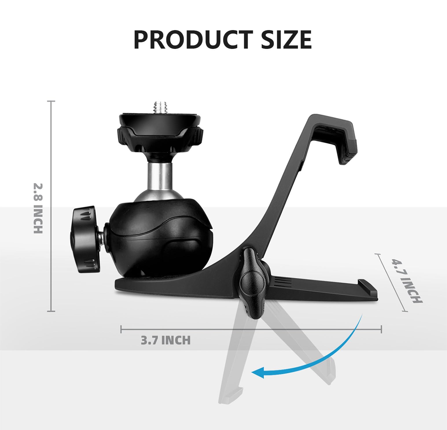 Mua 【CM01】 RAUBAY Monitor Top Camera Mount Clamp, Hanging Webcam Stand ...