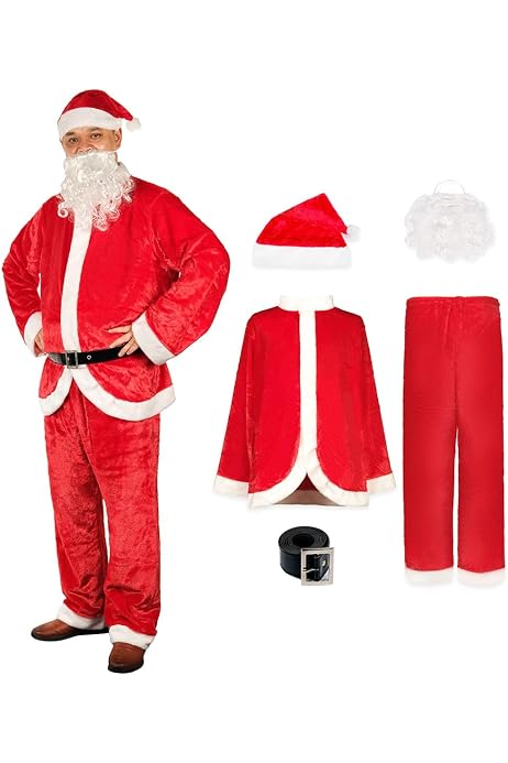 Victorian Santa Suit Victorian Santa Claus Great Suit