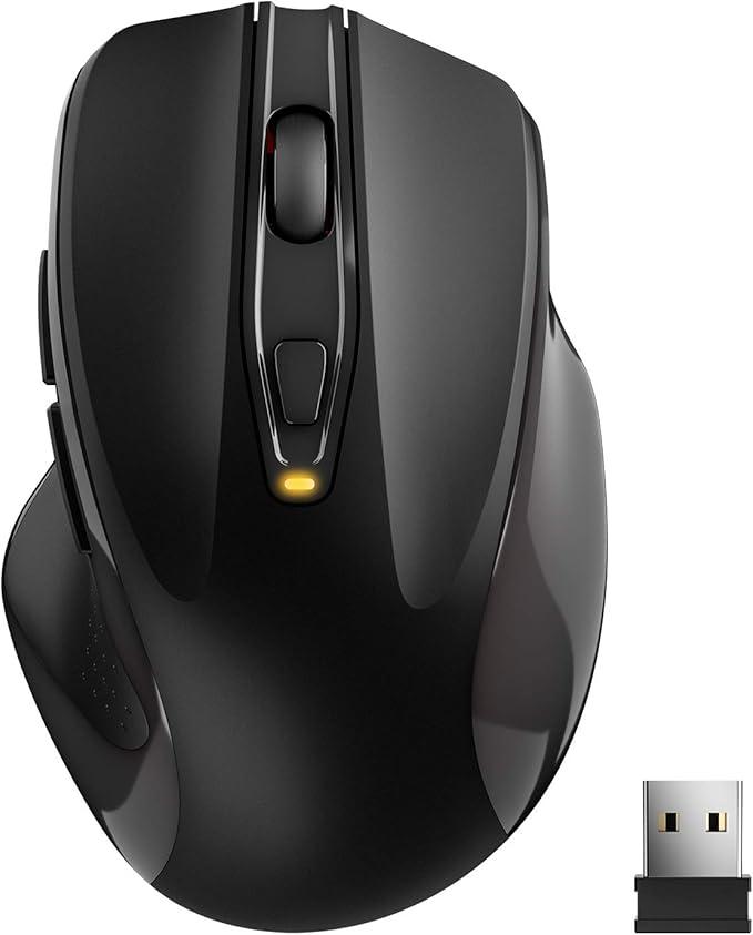 TedGem Raton Inalámbrico Portatil, 2.4G Raton Inalambrico Mouse con ...