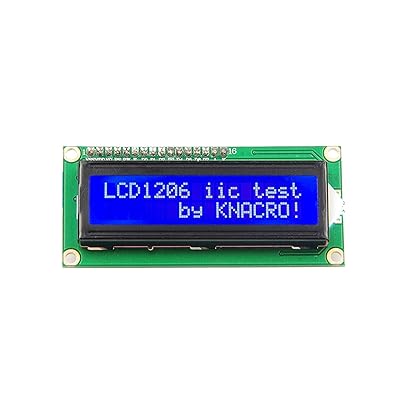 Buy KNACRO IIC I2C TWI 1602 Serial Blue Backlight LCD Module for Arduino UNO R3 MEGA2560 16 X 2 ...
