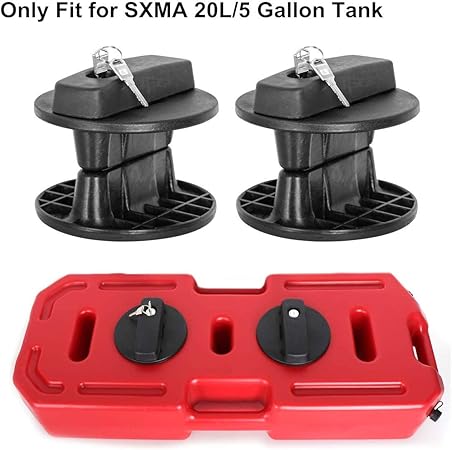 SXMA Pack Mount for 20L/5 Gallon Gasoline Pack Gas Container Mounting ...