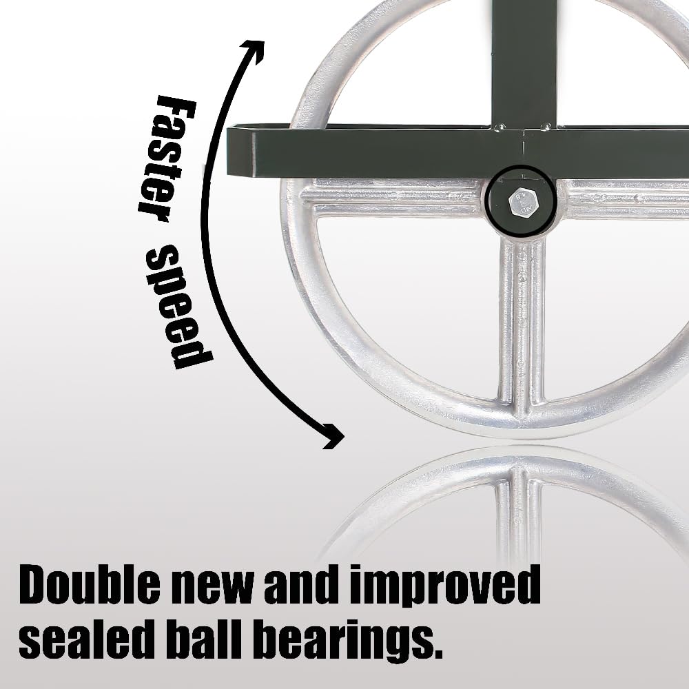 Mua POPMOON Scaffold Hoist Pulley 12" Scaffolding Wheels Aluminum ...