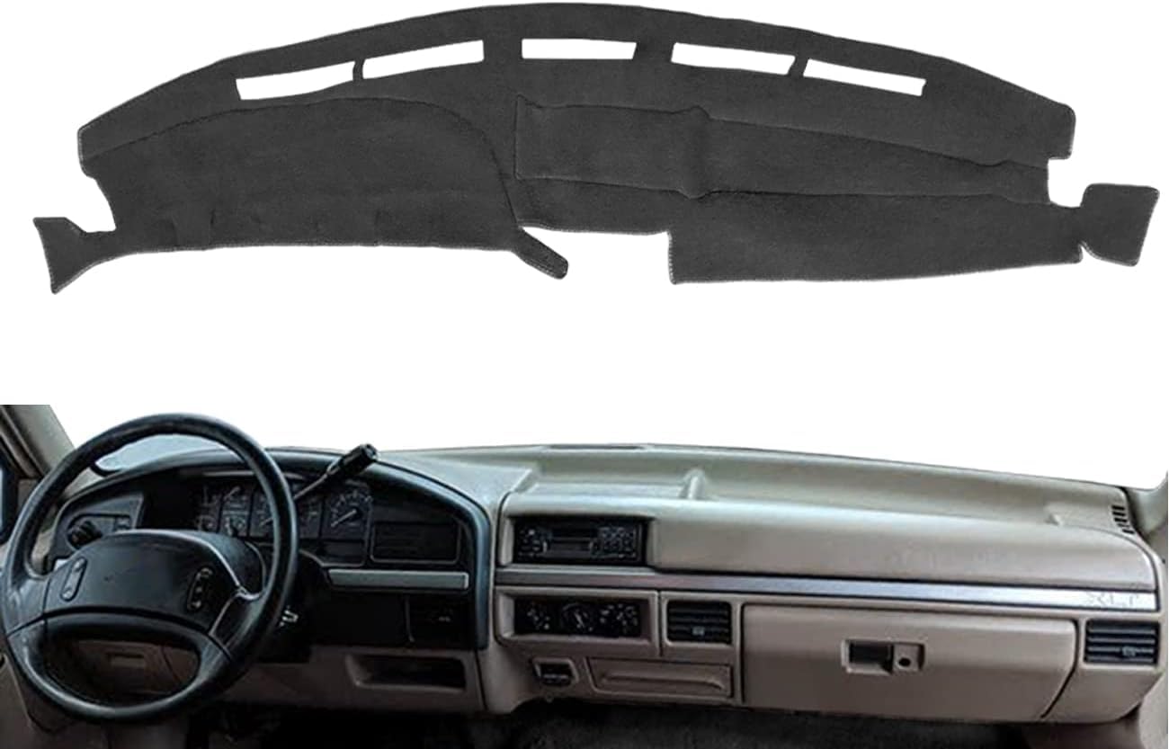 Dash Cover Mat Custom Fit for Ford F150 F250 F350 Pickup Truck 1992 ...