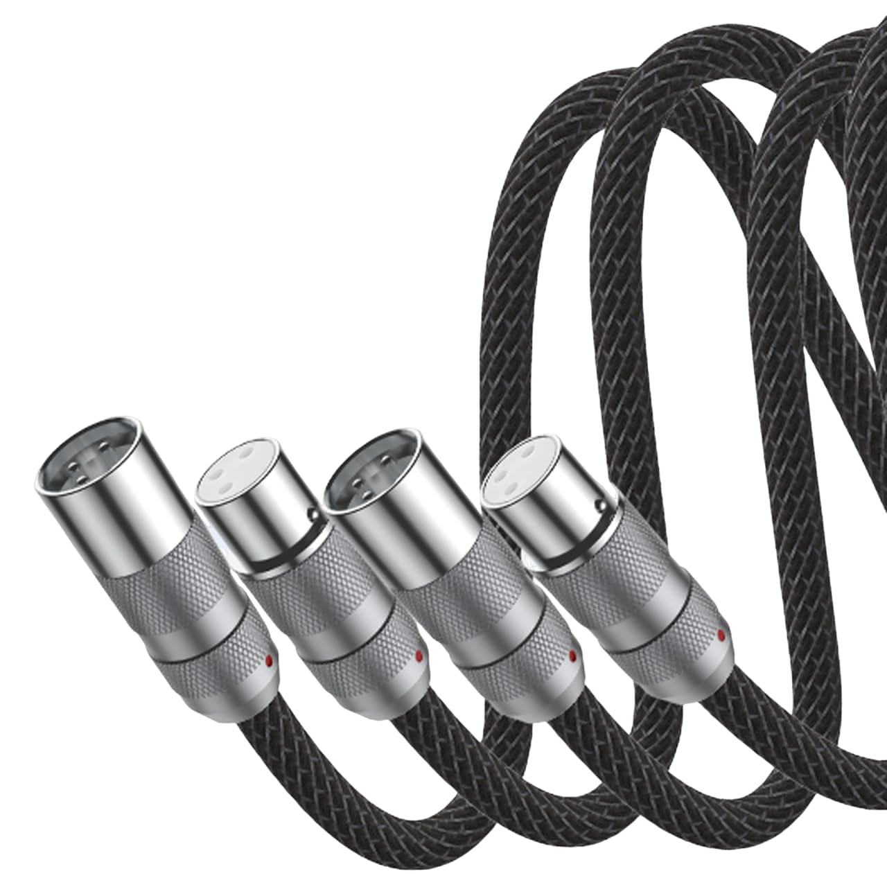 Mua Viborg Hi-end XLR Cable Male to Female 6.6FT 4 Core Pure Copper Hi ...