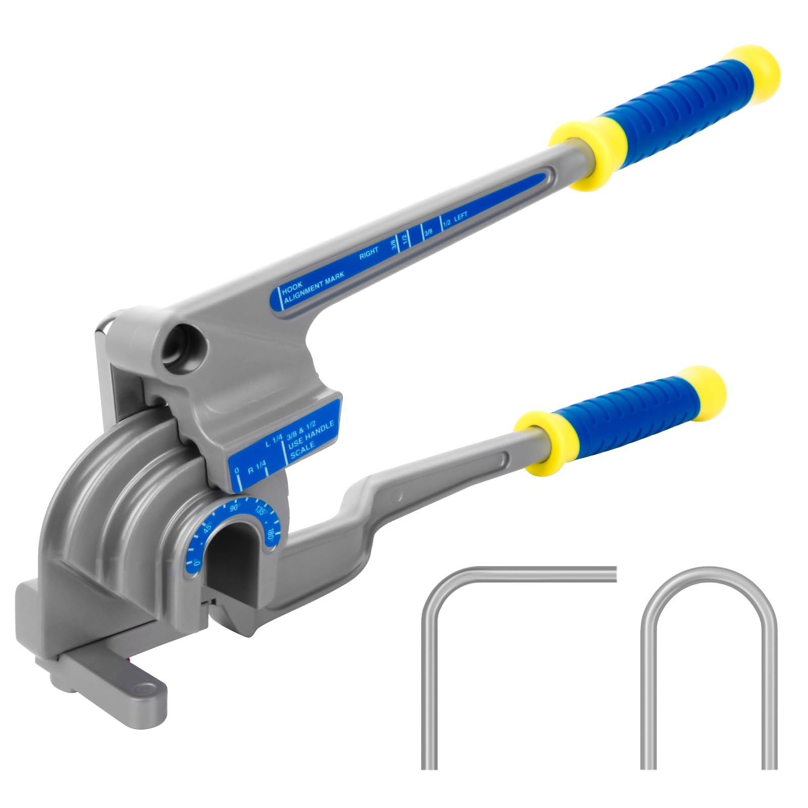 3 in 1 Manual Level Tube Bender, Pipe Tube Bender, 1/4", 3/8", 1/2 ...