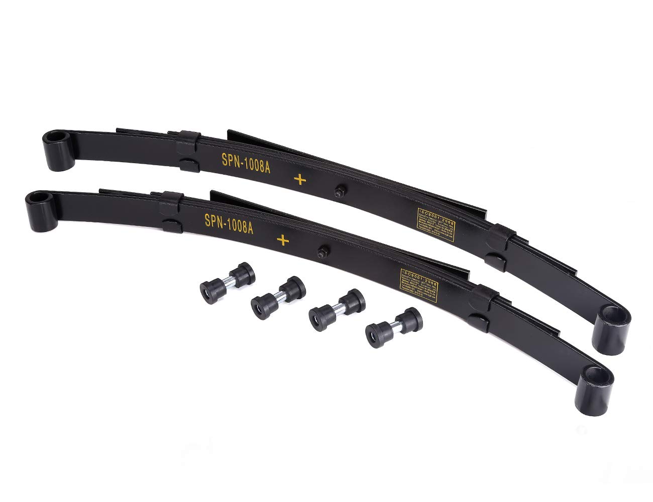 10L0L DS Heavy Duty Rear Leaf Spring Kit with Bushings & Sleeves for ...