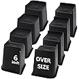 Amazon.com: HANIHUA 8 Pack Bed Risers 6 inch Heavy Duty, Oversized ...