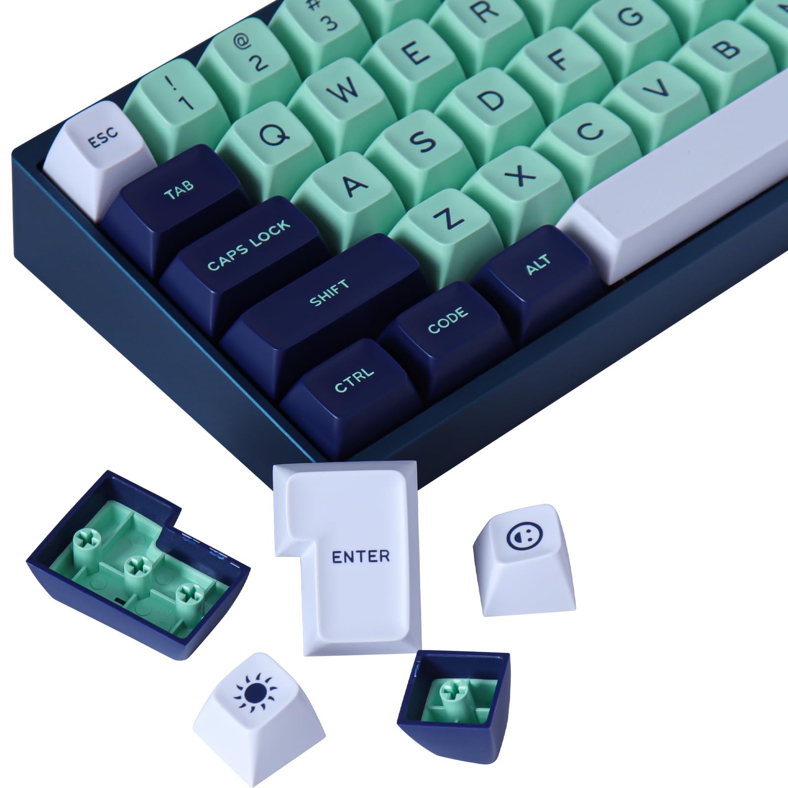 Mua JakeTsai Keycaps, 172 Keys SA Profile Double Shot Keycap Set with 2 ...