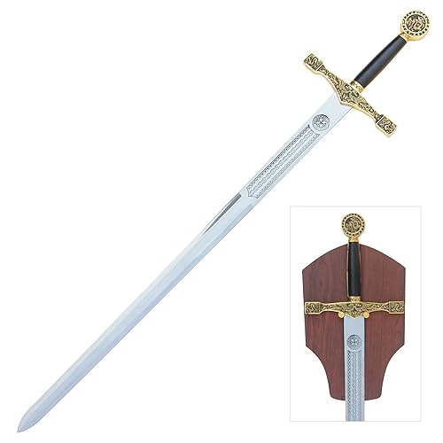 Armory Replicas™ - King Arthur Golden Excalibur Medieval Sword - 48 ...