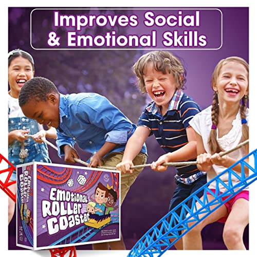 Emotional Rollercoaster | Anger Management Board Game for Kids ...