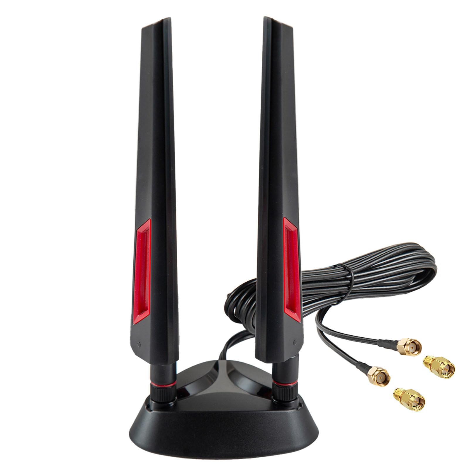 9dBi WiFi 6 6E Tri-Band 2.4GHz + 5 GHz + 6GHz Magnetic Base Gaming ...
