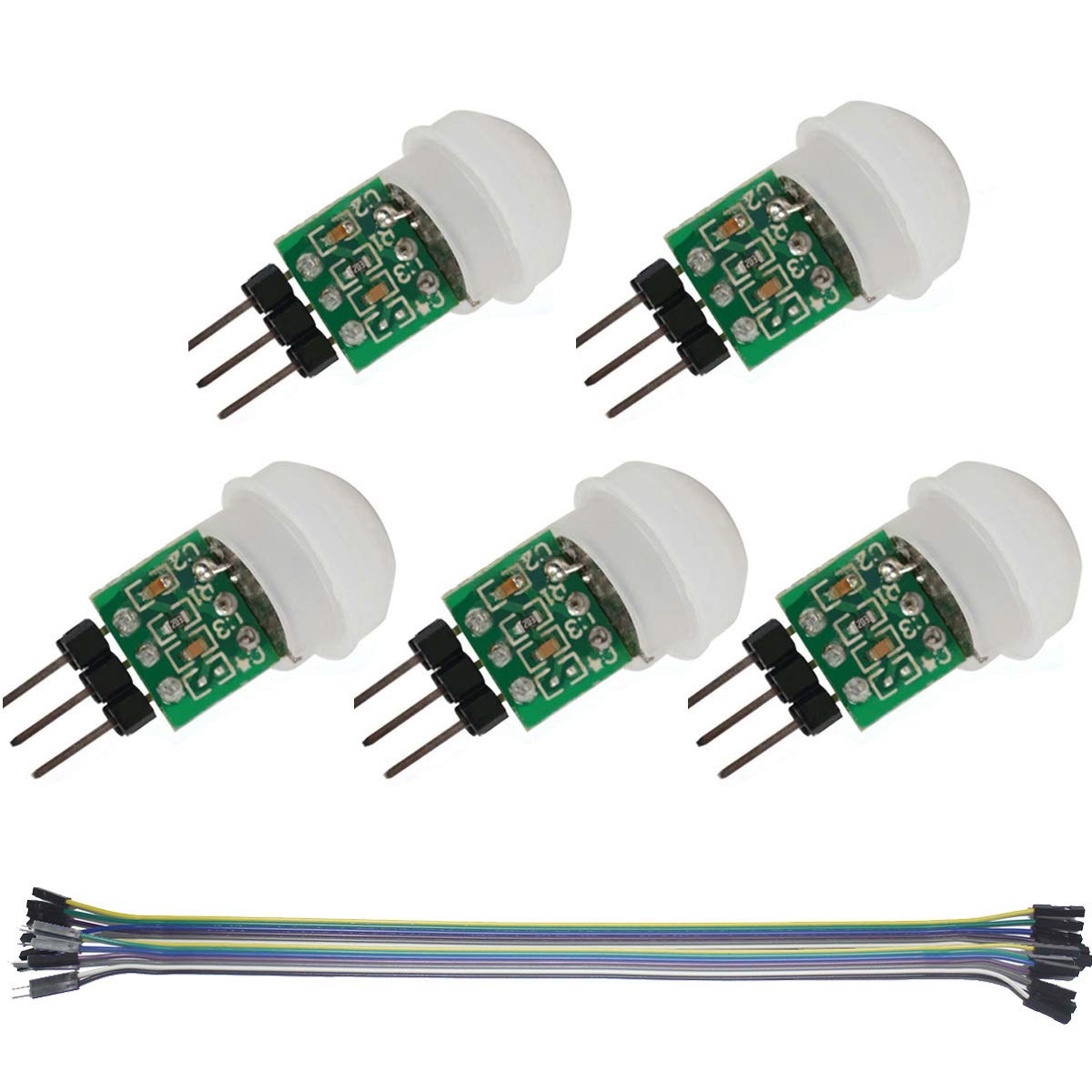 Youmile 5PACK IR Human Sensor AM312 Mini Detector Module HC-SR312 ...