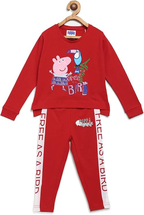 Buy Peppa Pig Girl's Regular Trousers Suit at Amazon.in