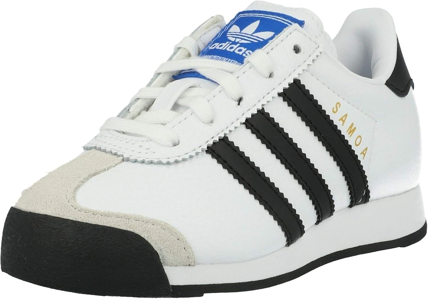 adidas Originals Samoa C Blanco/Negro Cuero 28 EU: Amazon.es: Zapatos y ...